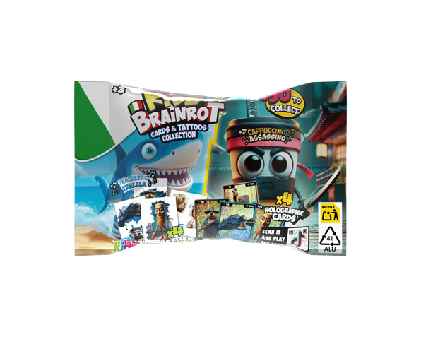 Italian Brainrot kort | Eksklusive kortpakker hos Symbizon